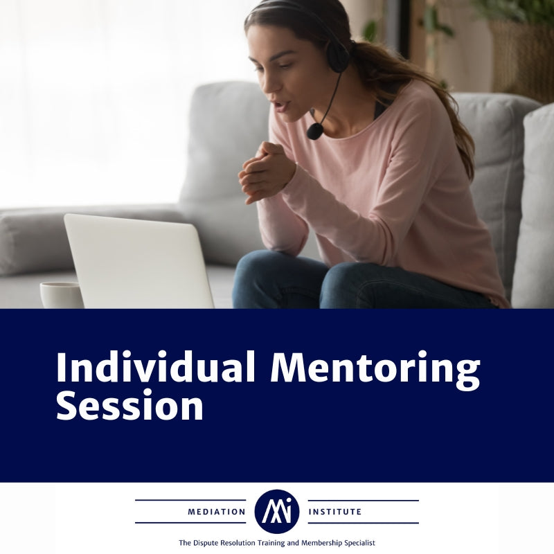 Individual Mentoring Session – Mediation Institute